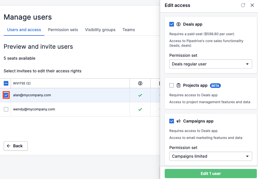 How can I add a user? - Knowledge Base | Pipedrive